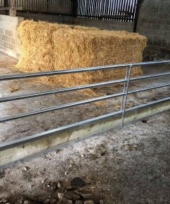 Sheep Feed Barrier with Timber Base as Gate - Gst Fabrication