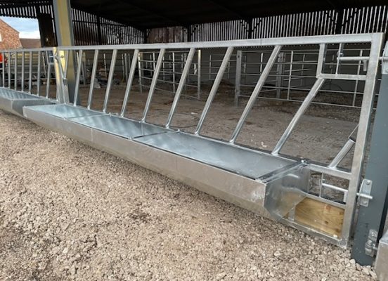 Hook Over Cattle Feed Troughs - GST Fabrication