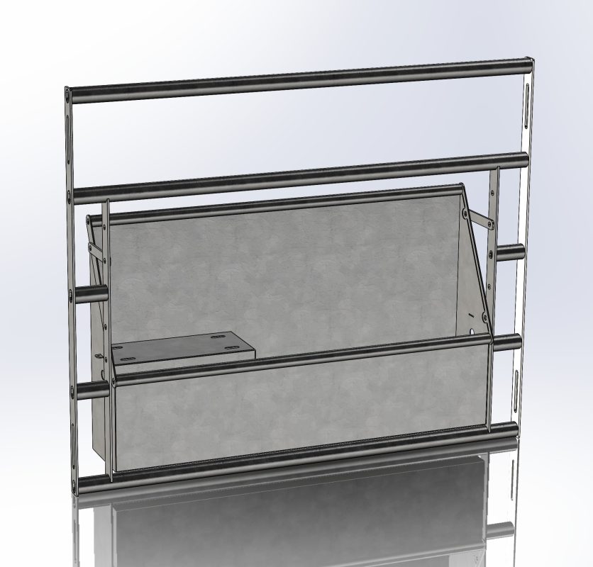 High Back Water Troughs with Panel for Cattle - GST Fabrication