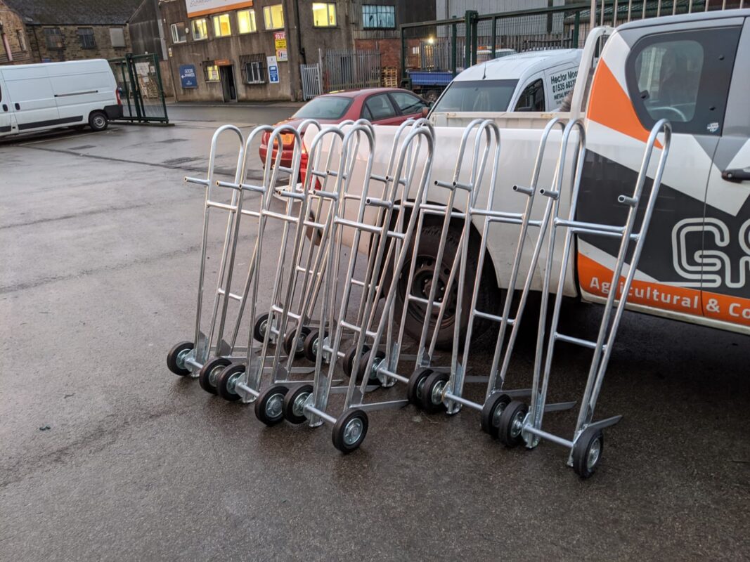 Milk Crate Cart / Trolley / Truck - GST Fabrication